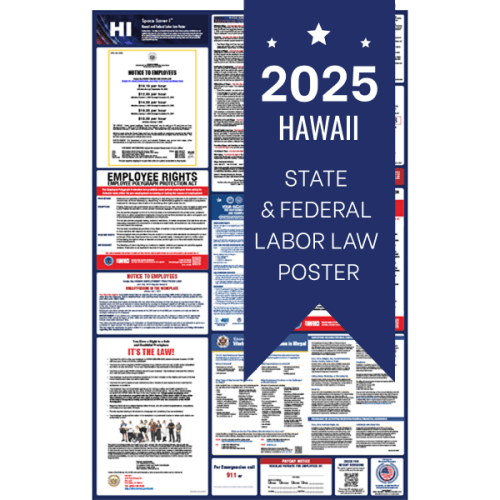Hawaii Labor Law Posters 2025, Federal & State | LLP Online