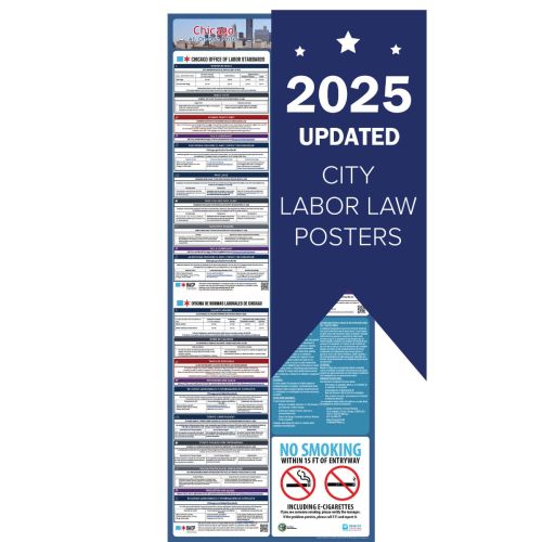 2026 Chicago Labor Law Posters Only @ $19.95