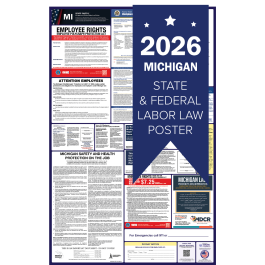 2026 Michigan Labor Law Posters - Federal & State | LLP